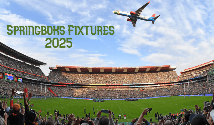 Springbok Fixtures 2025 - Bet and Win