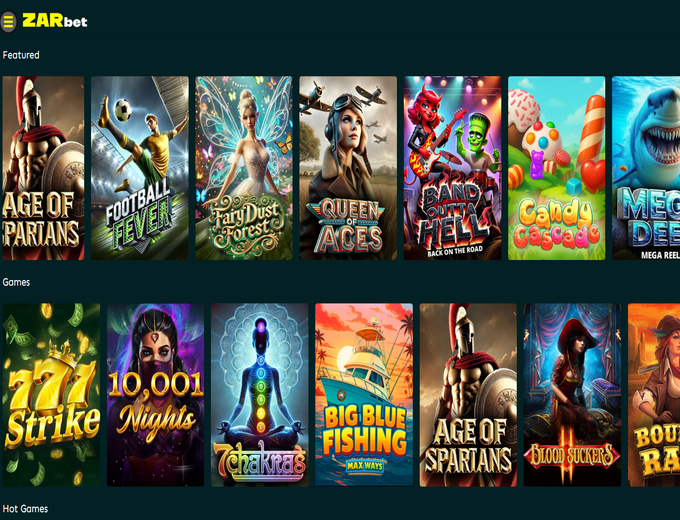 ZARbet Review - Bet and Win